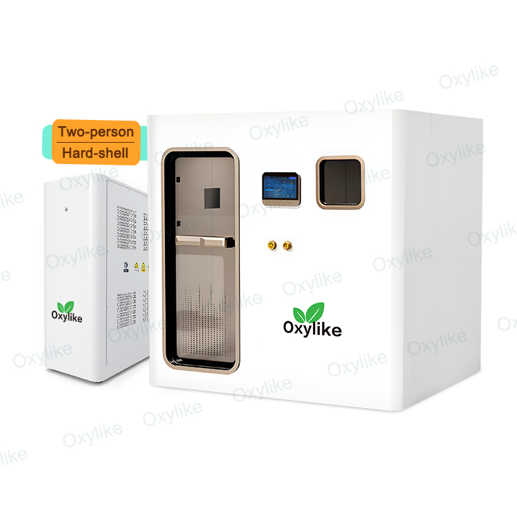 Oxylike OLH-2-S1 1.5ATA Hard Shell Luxurious Two Seat Hyperbaric Oxygen ...
