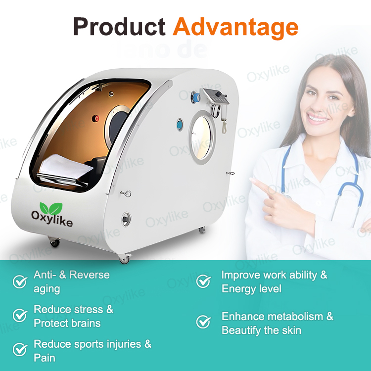 Oxylike OLH-1-S3 2.0ATA Hard Shell Space Capsule Hyperbaric Oxygen ...