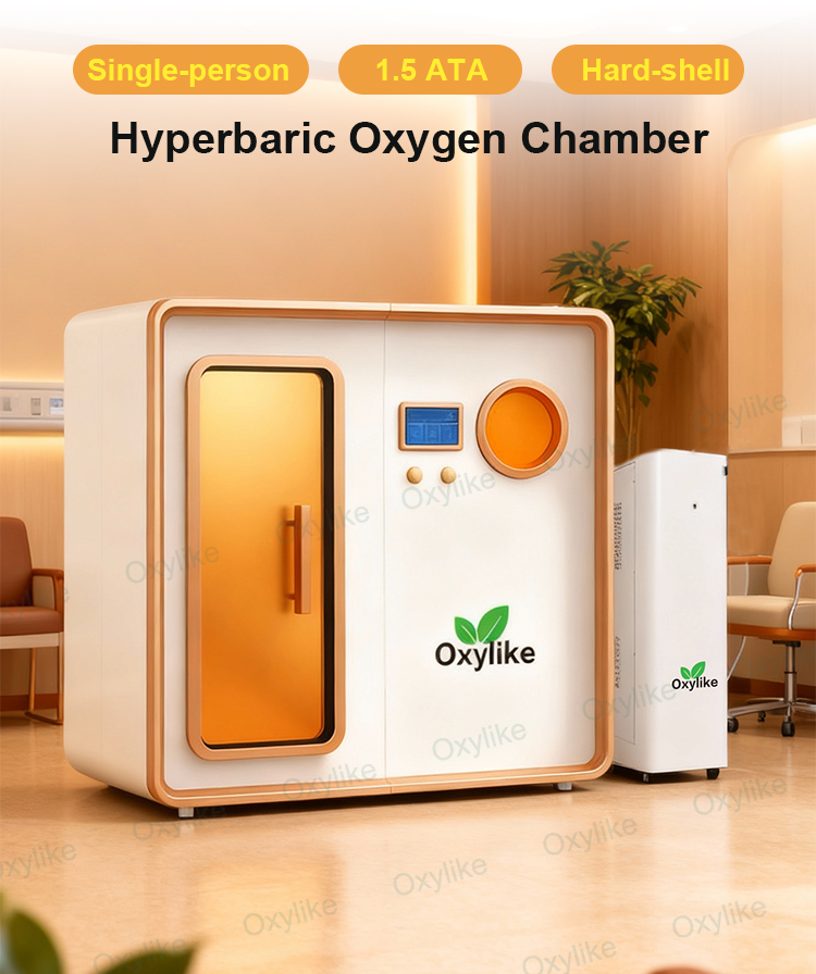 Oxylike OLH-1-S4 1.5ATA Hard Shell Luxury Hyperbaric Oxygen Chamber ...